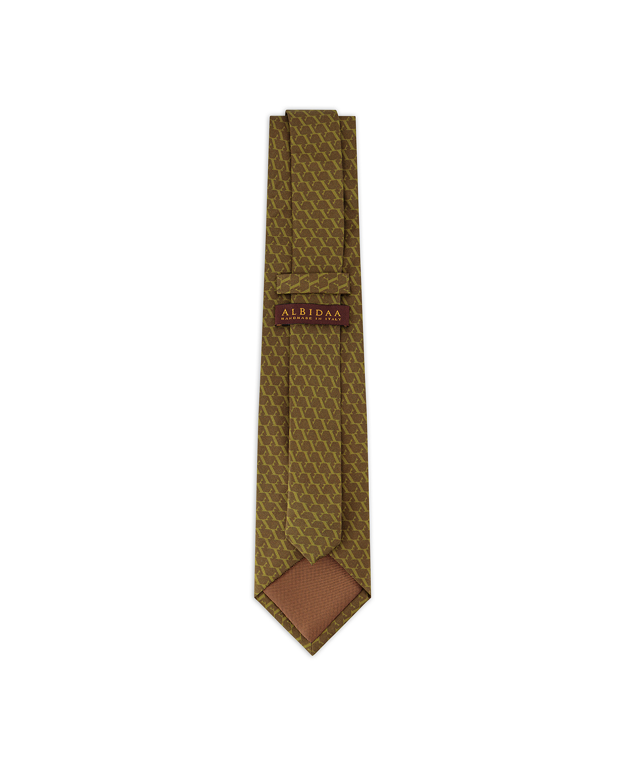 Dark & Light Green Pattern Necktie – Albidaa