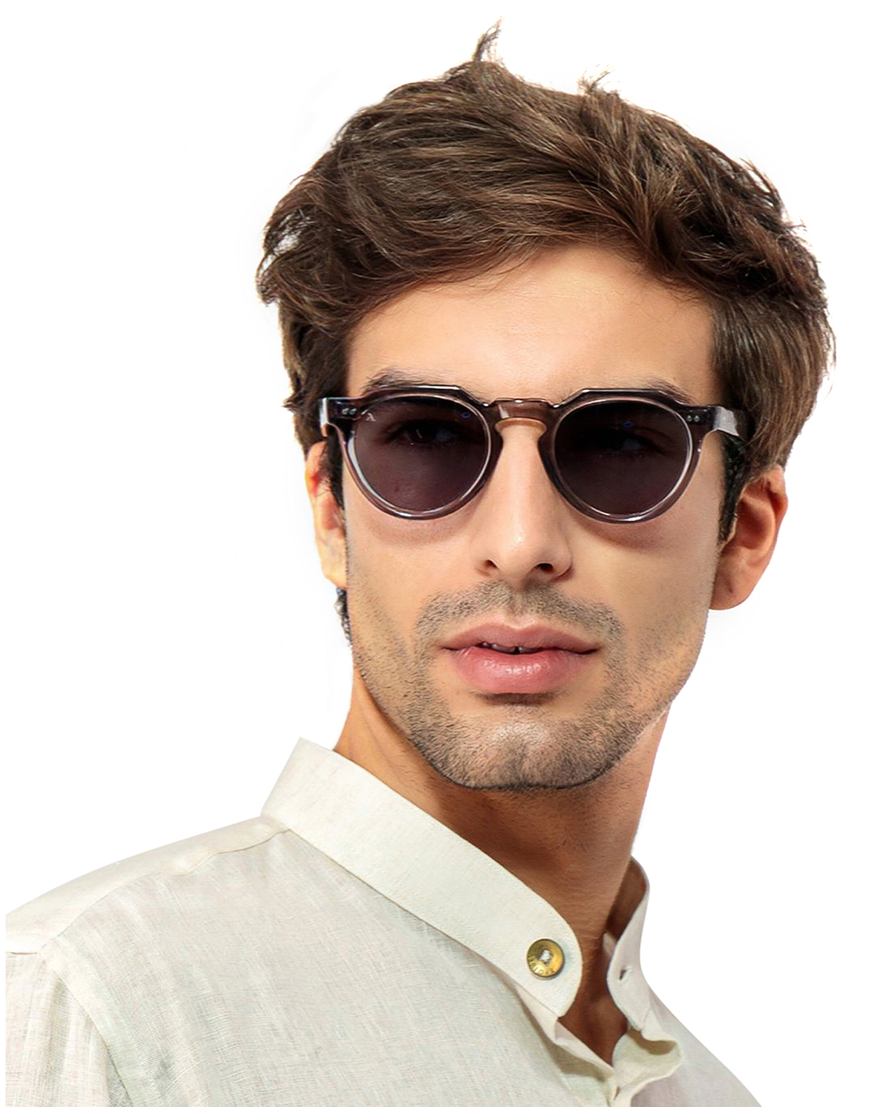 Retro Sunglasses- Dark Grey – Albidaa