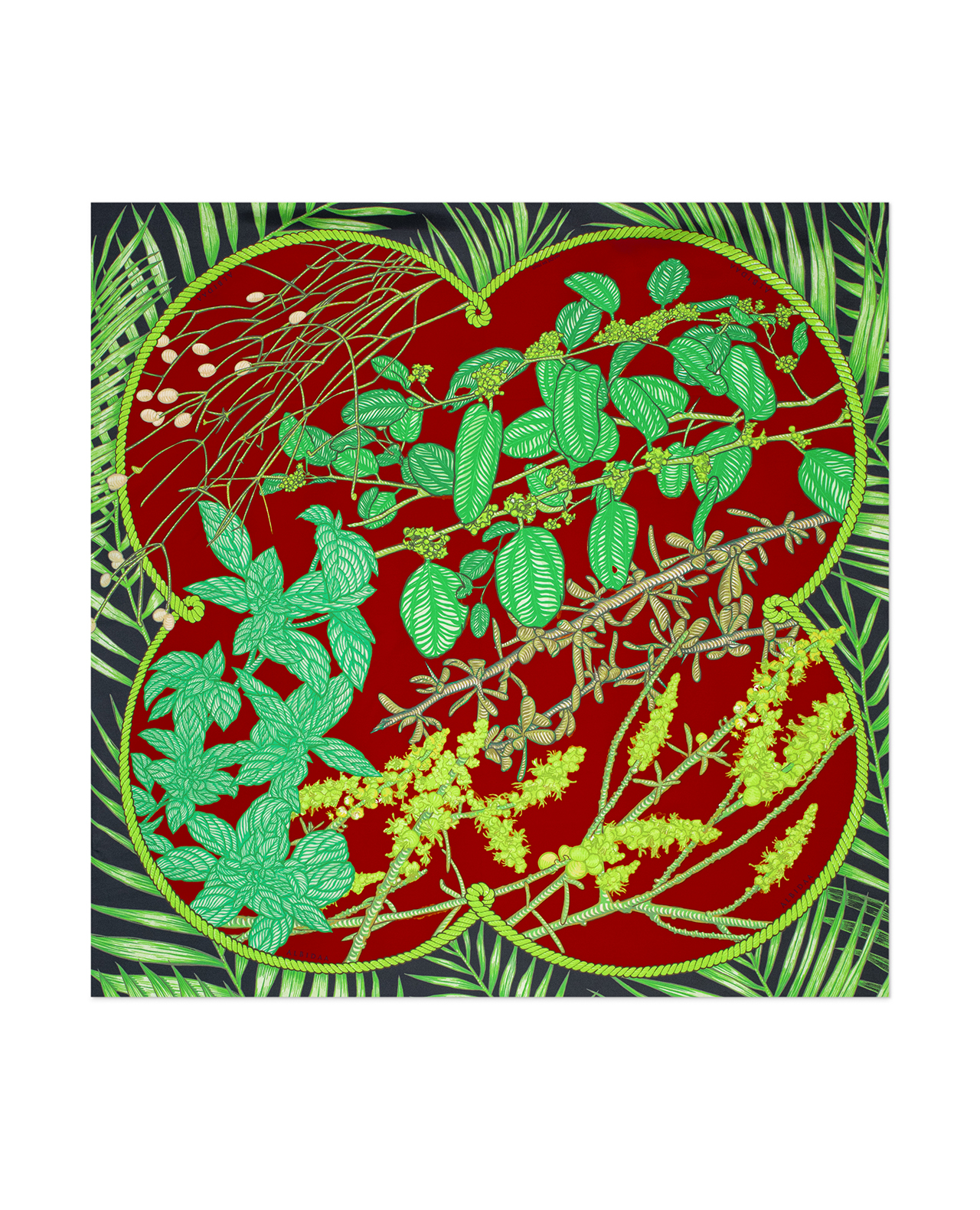 Alroda – Red Silk Twill – Albidaa